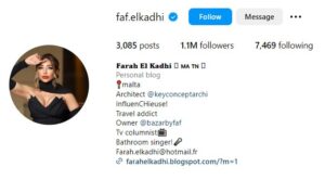 Farah El Kadhi Age: Know Her Height, Husband, Family, Biography and Net ...