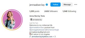 Jenna Barclay Age: Know Her Height, Husband, Net Worth, BIO and Family