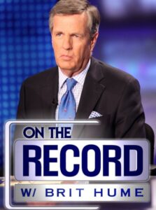 Brit Hume (Journalist), Age, Net Worth, Wife, Son, Height